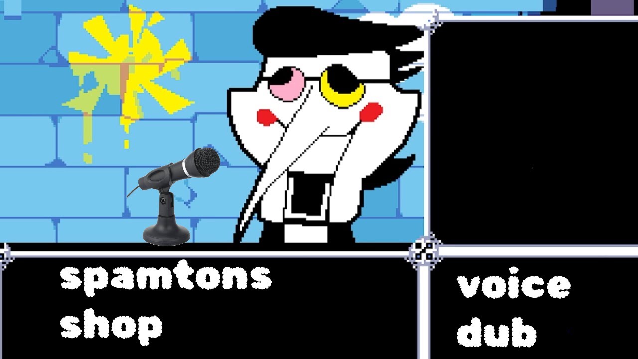 Spamtons shop voice dub - YouTube