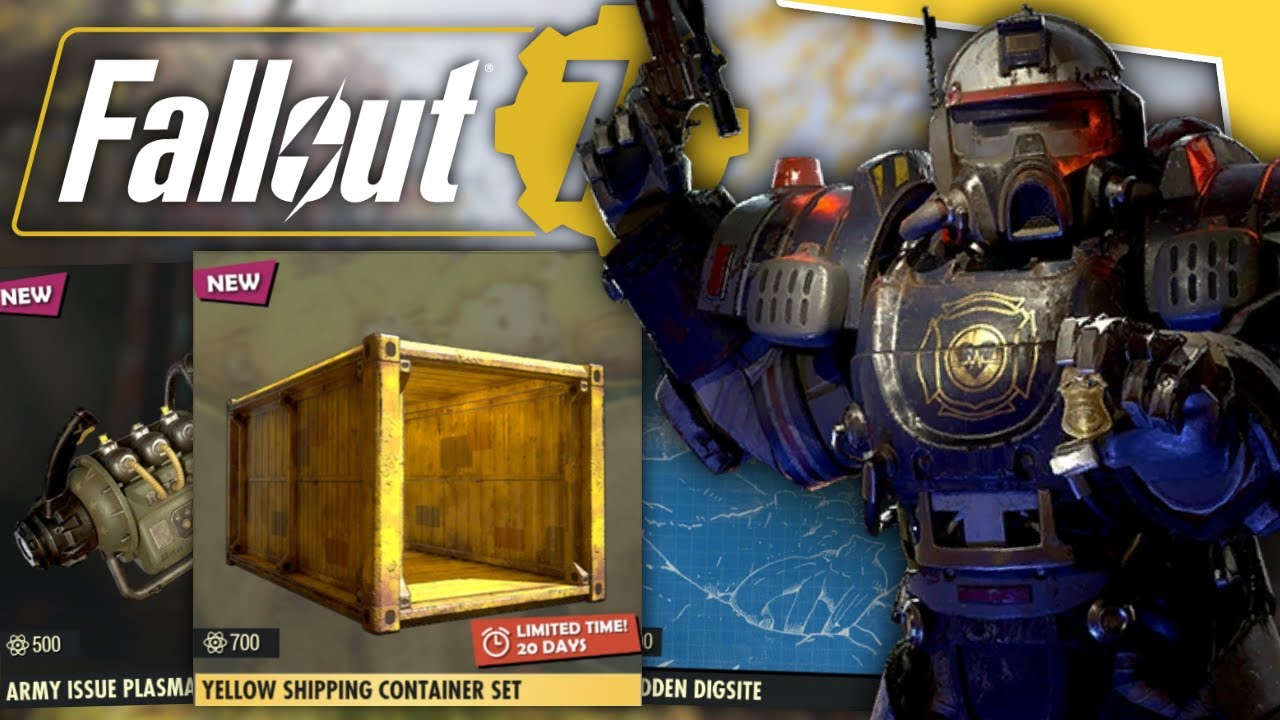 Fallout 76 - Atomic Shop Update: Shipping Container Set - YouTube