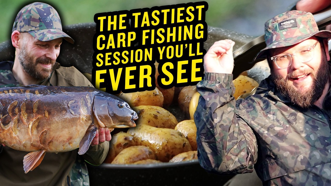The TASTIEST Carp Fishing Session YOU'LL EVER SEE | Bankside Chef at ...