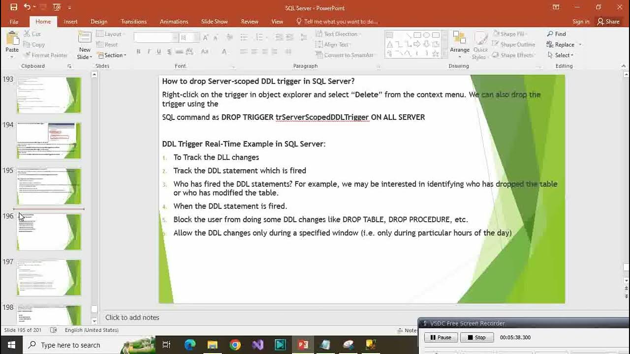 Day-28) Triggers part 3 in SQL Server in Hindi | SQL tutorials for bigners - YouTube