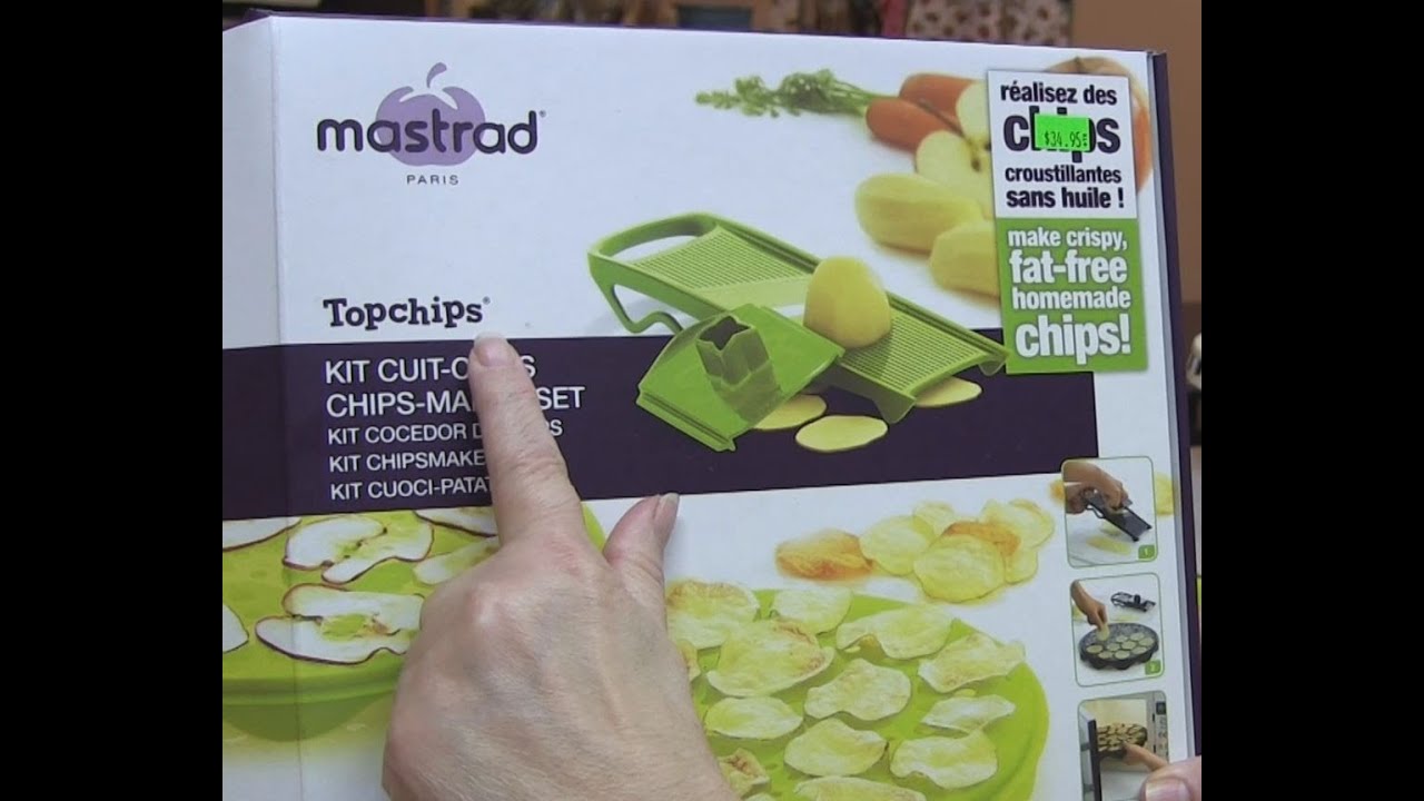 Mastrad Top Chips Maker and Slicer Set Demonistration and Review Part 1 ...
