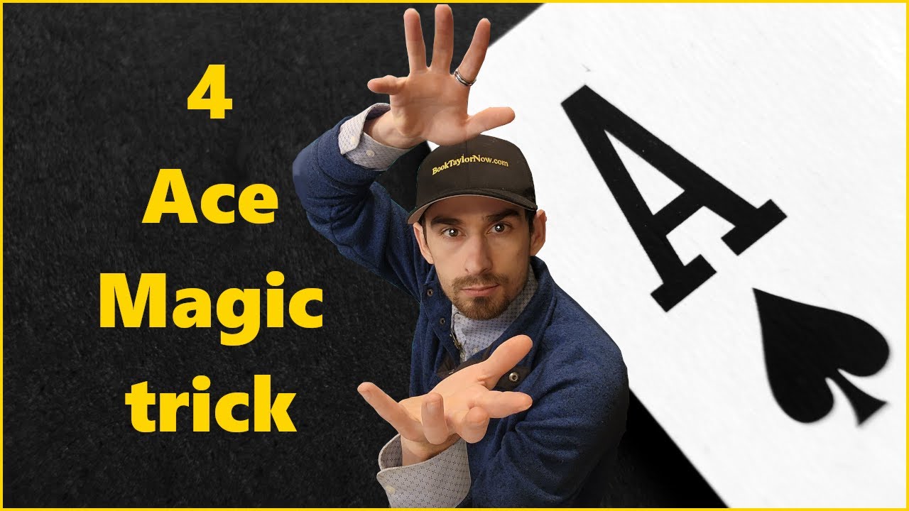 #1 Best 4 Ace Magic Trick - YouTube