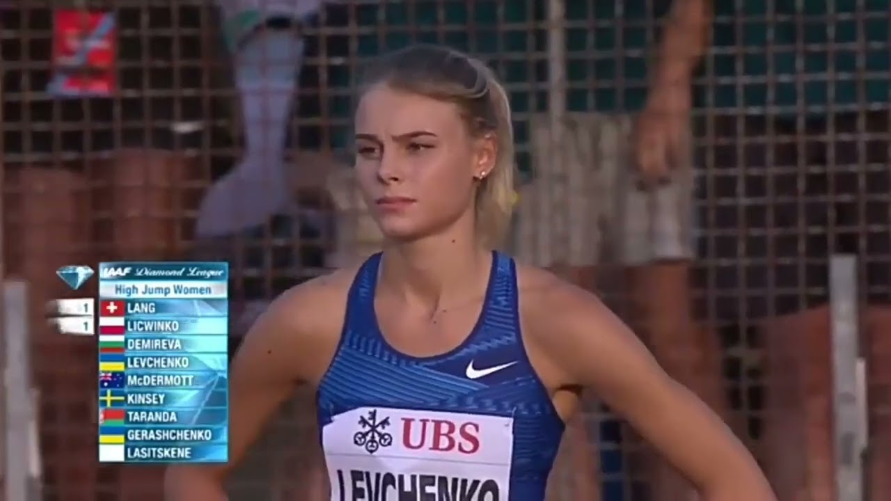 Yuliya Levchenko | 2019 Athletissima Lausanne (High Jump) - YouTube