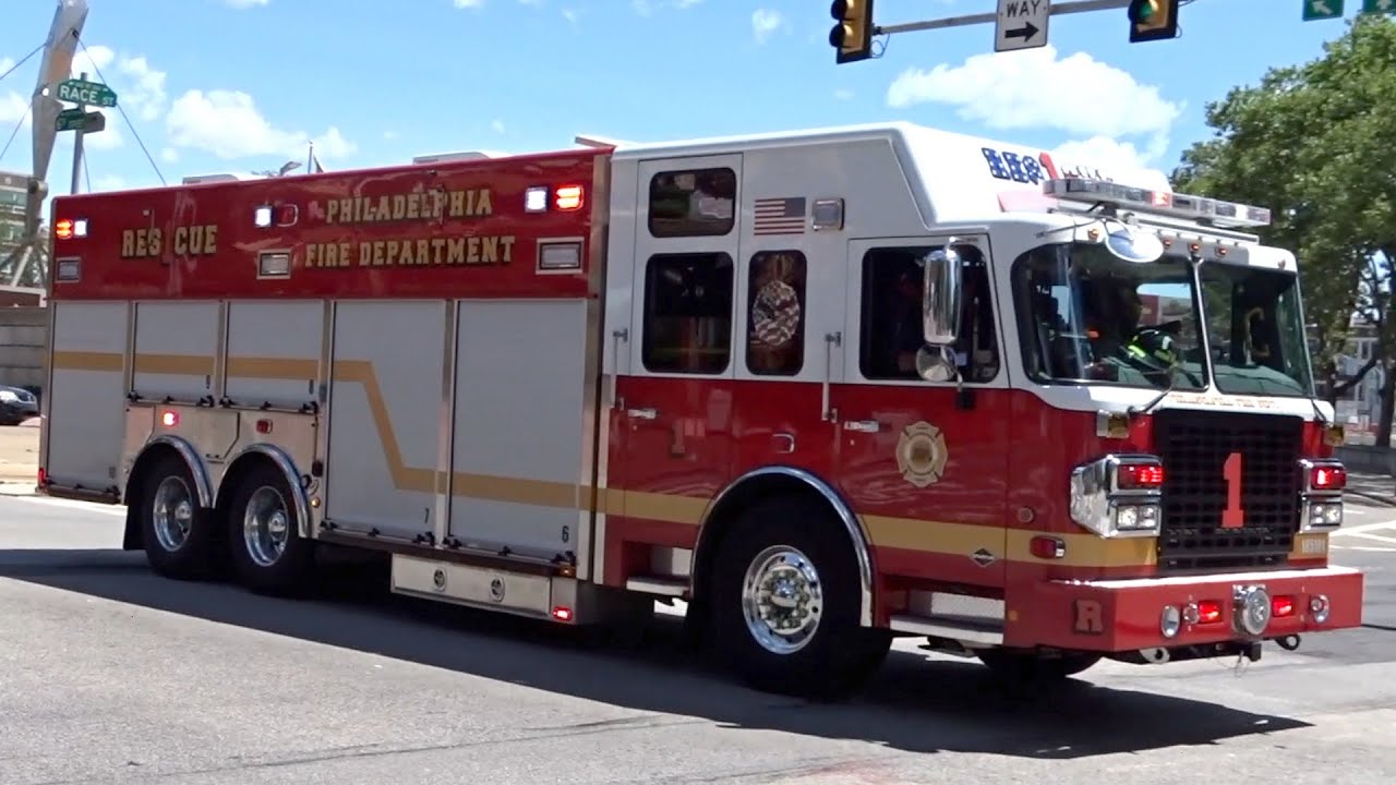 PFD Rescue 1 Responding - YouTube