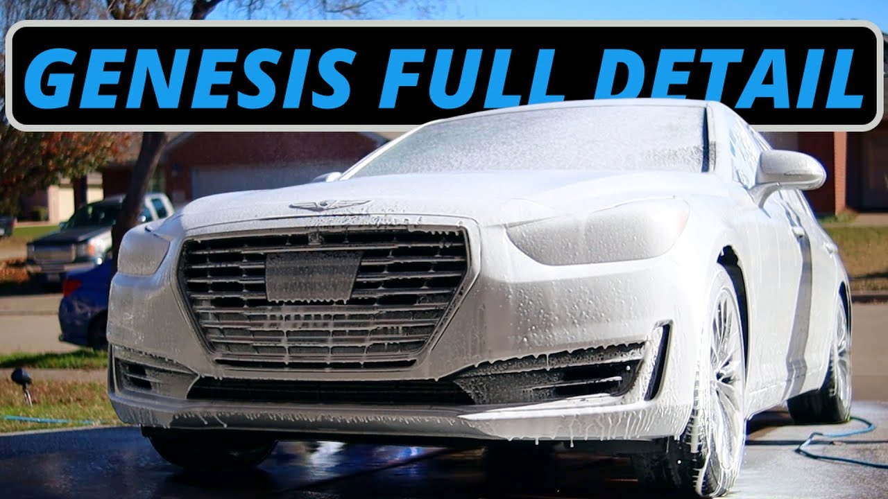 Genesis G90 Full Luxury Car Detail - Exterior Wash, Polish & Ceramic ...