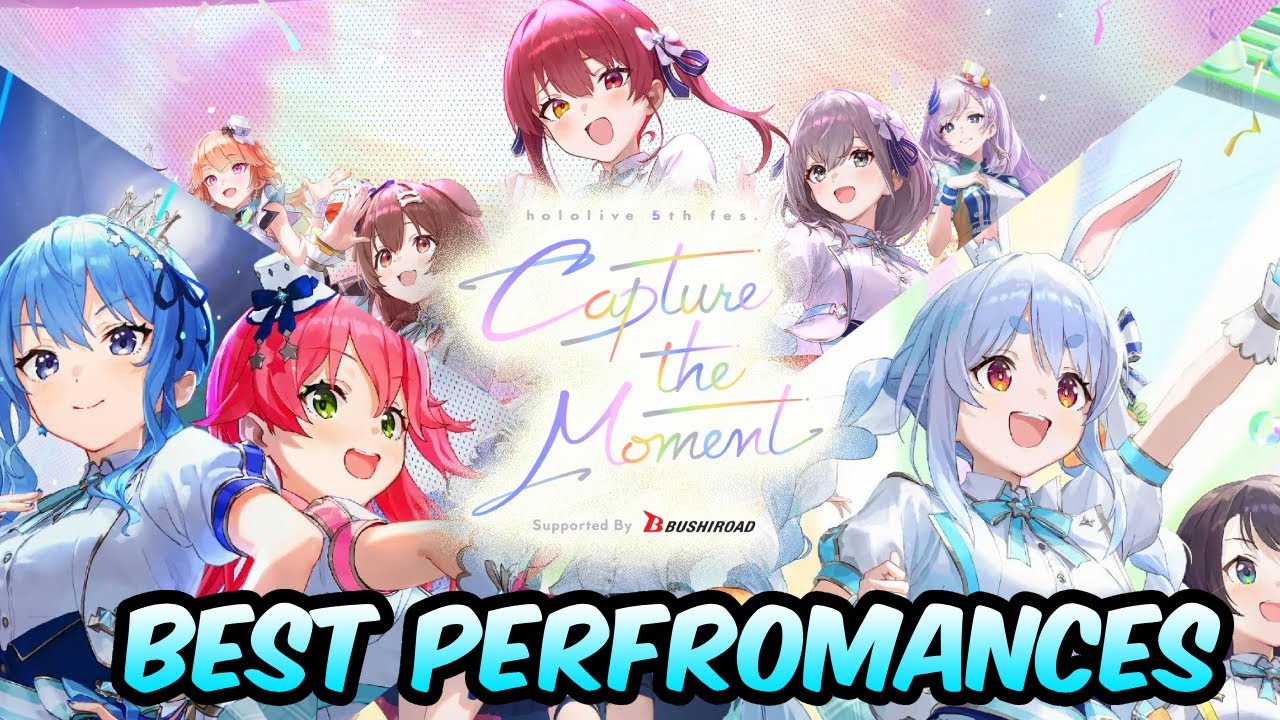 Hololive 5th Fest: Best Performances Ranking - YouTube
