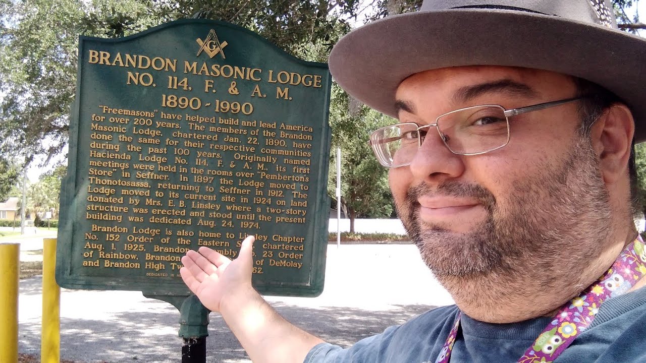 Historic Brandon Masonic Lodge Brandon Florida 2023 - YouTube