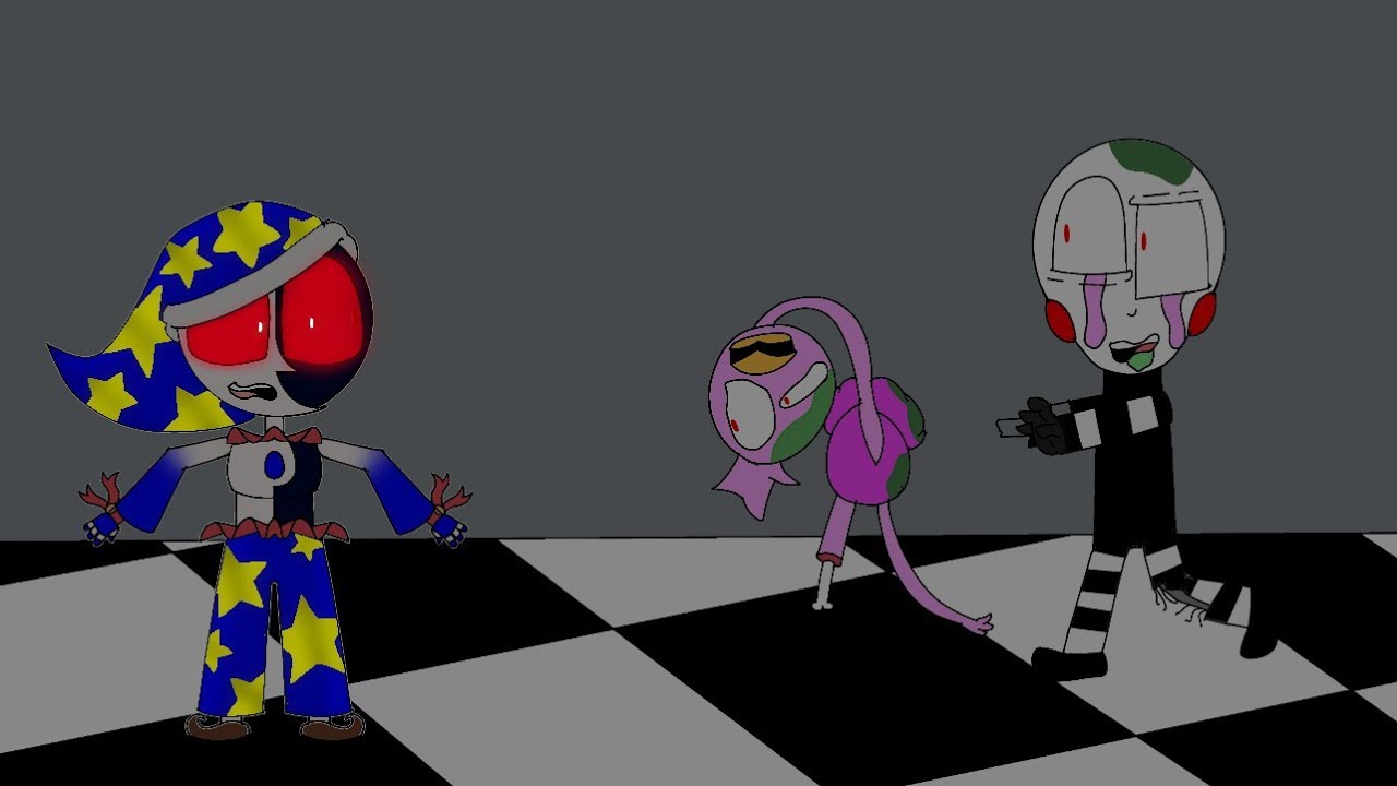 FNAF Plush Part 40 zombie puppet attacks - YouTube
