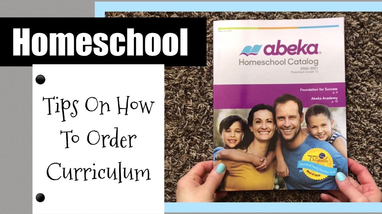 Homeschool | How to order from Abeka Curriculum - YouTube
