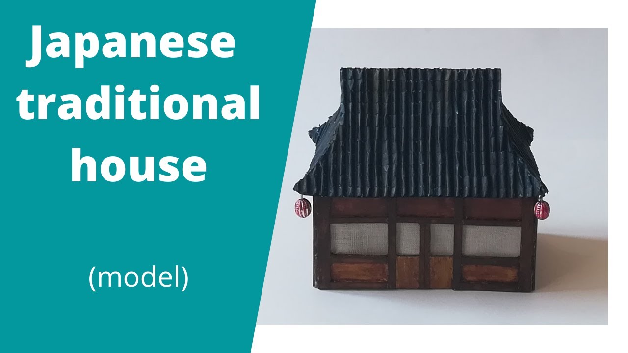 Japanese Traditional House (model) | Mini model - YouTube