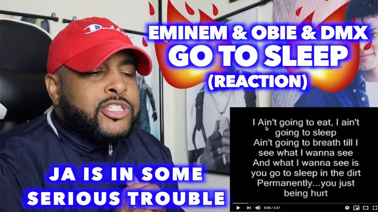 GO TO SLEEP - EMINEM OBIE & DMX | THE BEEF WILL NEVER STOP | REACTION ...