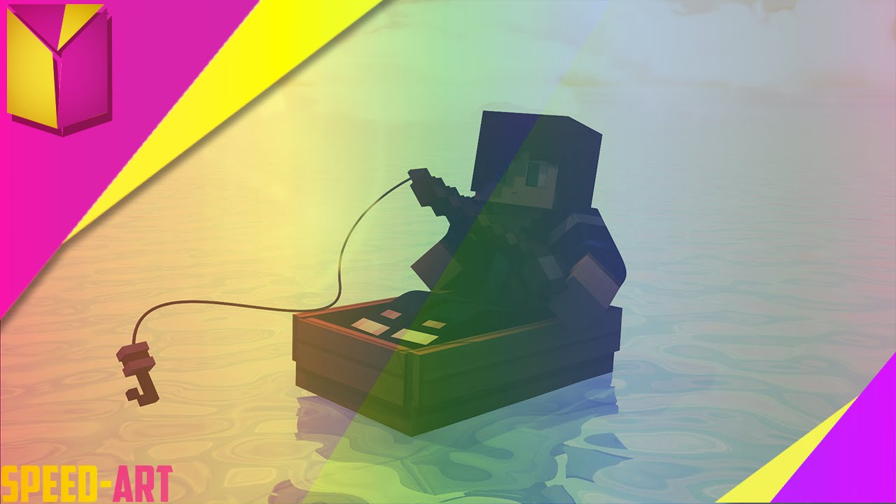 [Speed Art] Minecraft - Wallpaper - YouTube