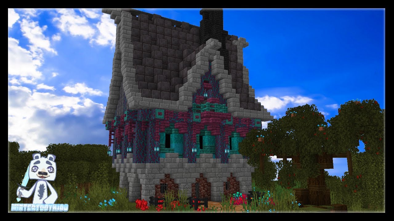 MOST Expensive 1000 Hour House Tutorial! Minecraft 1.16 - YouTube