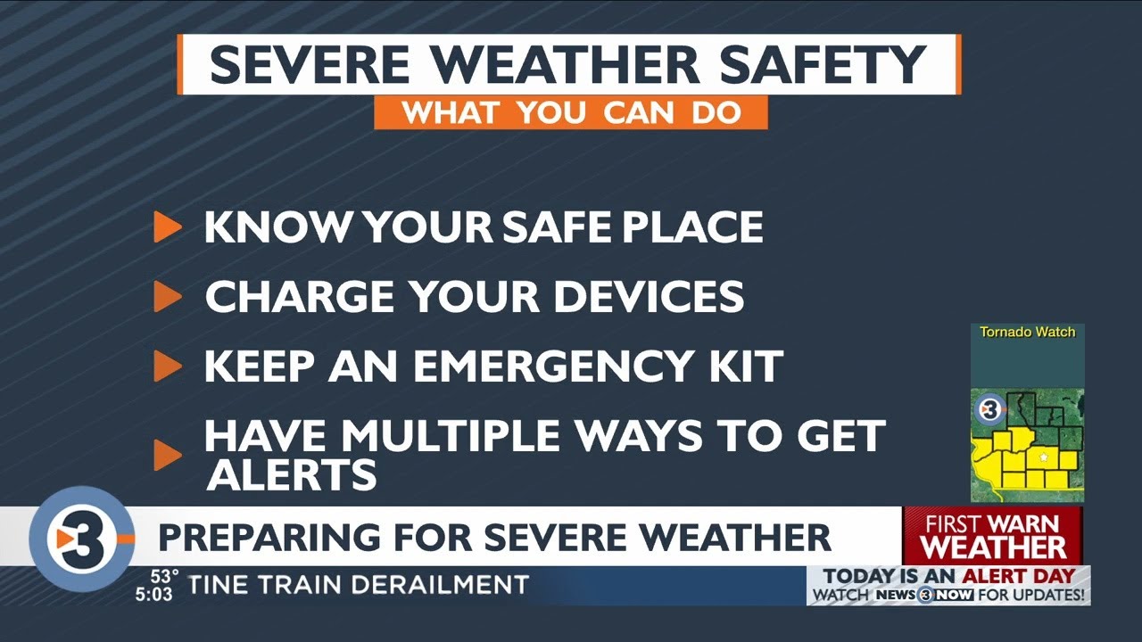 WATCH: Severe weather preparation tips from Wisconsin Emergency ...