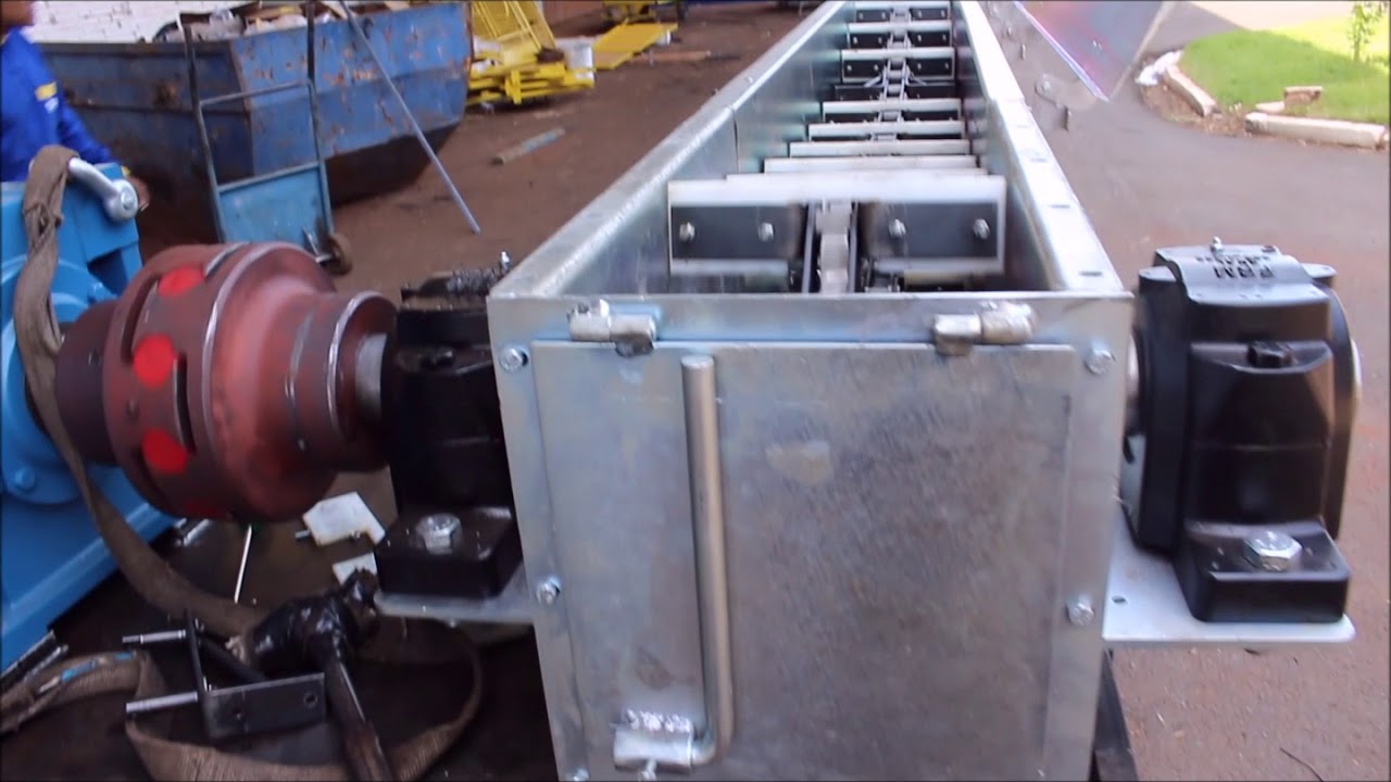 Ferraz Máquinas fabrica Redler de 70 metros para a COMIGO - YouTube