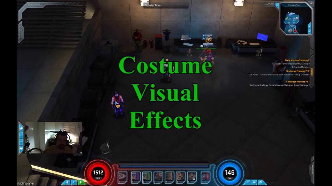 Marvel Heroes visual effect; How to add a visual effect to a costume ...
