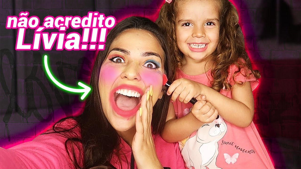 Deixei Minha Sobrinha Me Maquiar E Olha No Que Deu Youtube