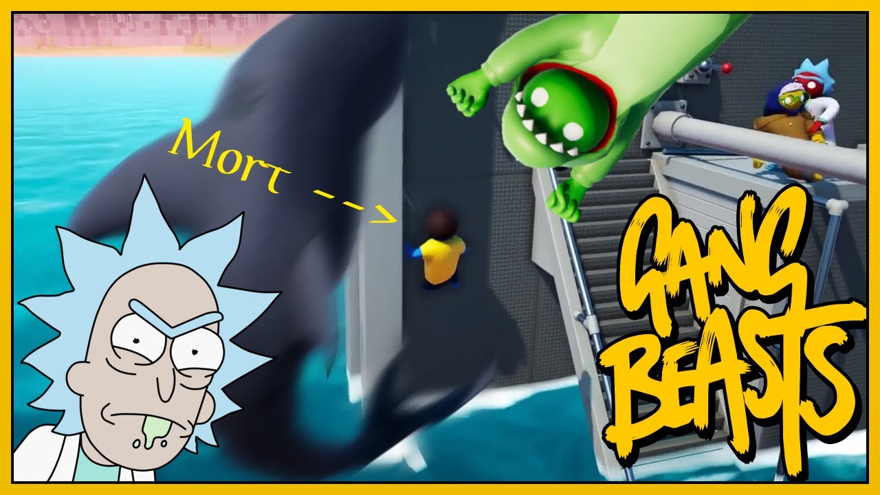 Gang Beasts: Rick and mortis edition - YouTube