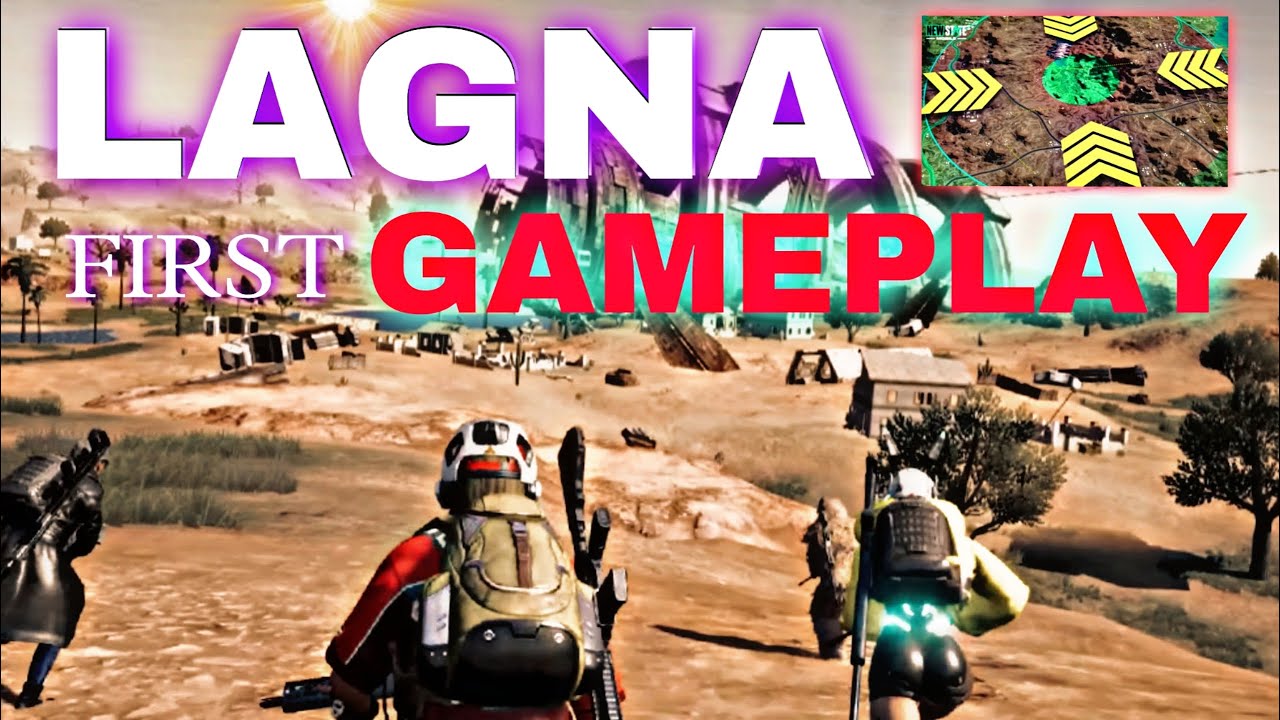 LAGNA - NEW MAP MONTAGE 😍 | NEWSTATE MOBILE #newstatemobile #lagna # ...