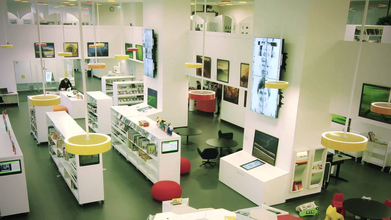 ØRESTAD LIBRARY - YouTube