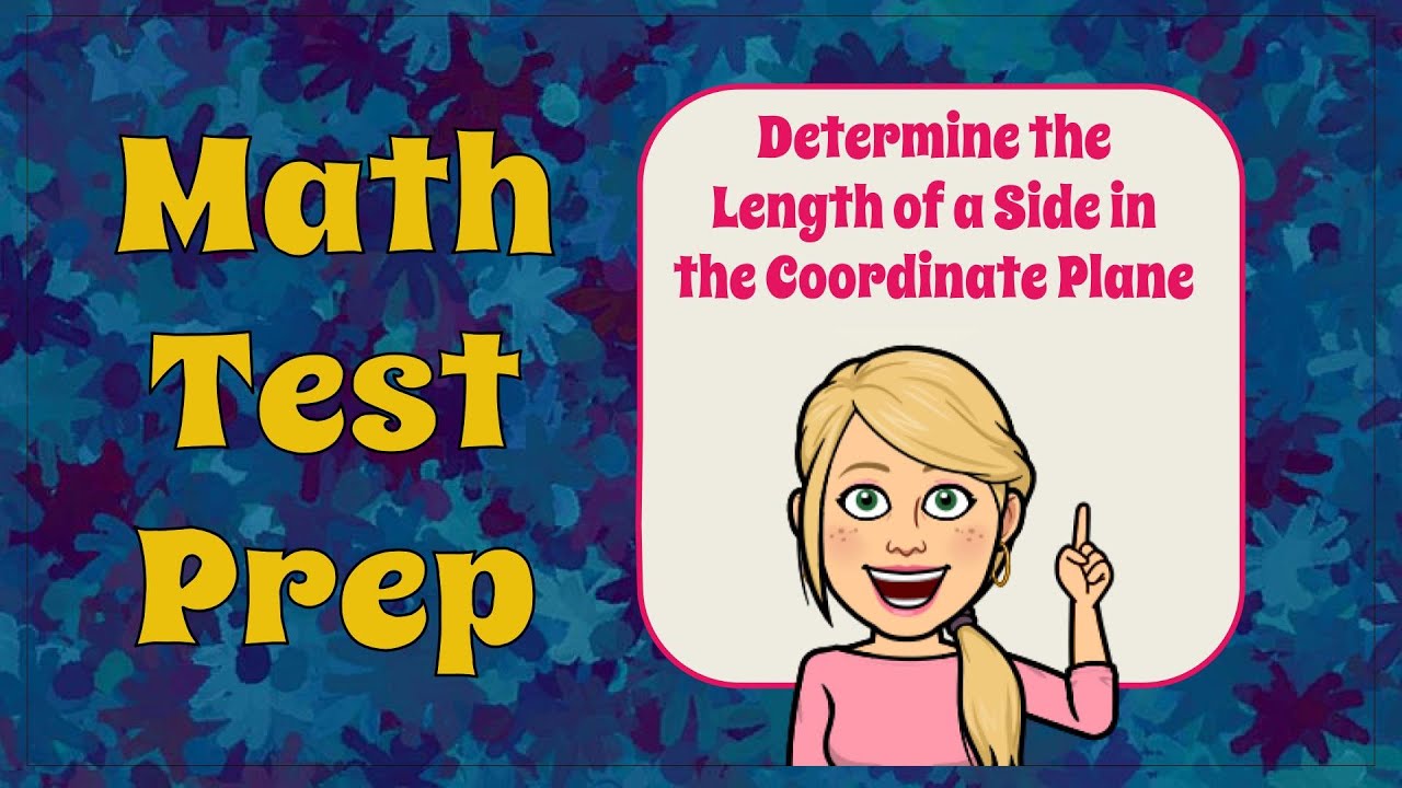 Determine the Length of a Side in the Coordinate Plane | 6.G.A.3 💜💙 ...