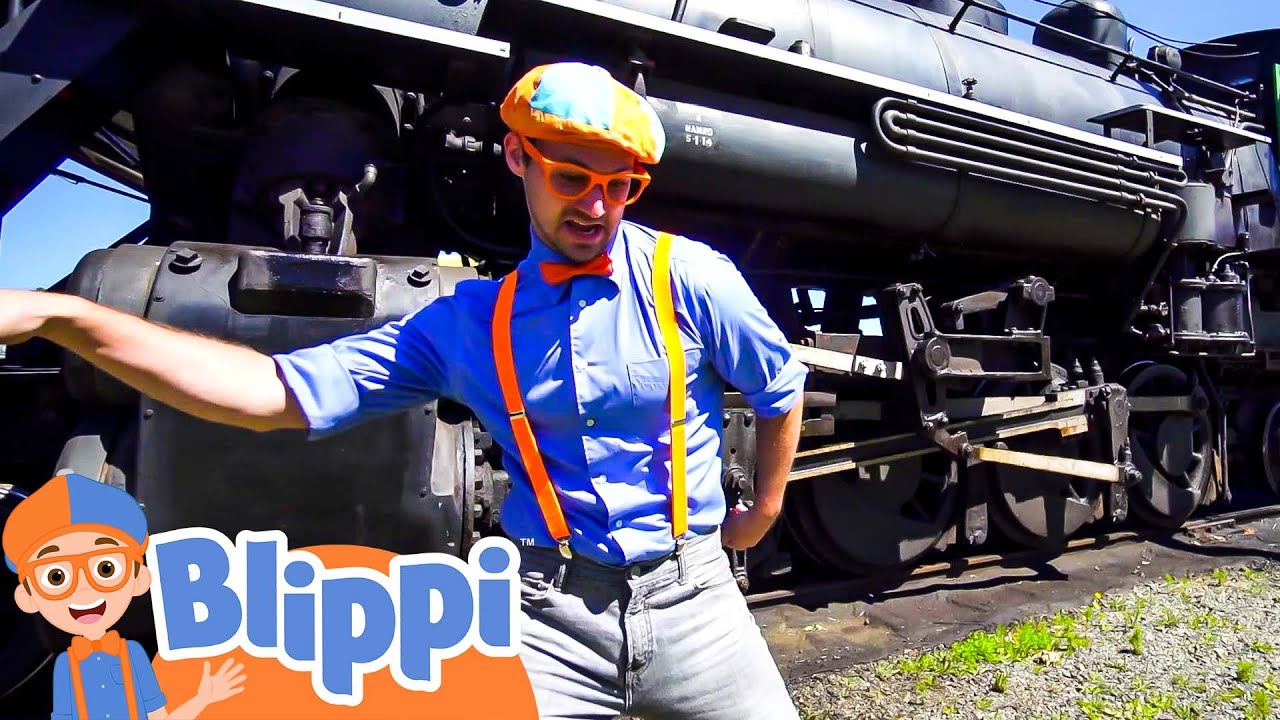 Blippi Explores a Steam Train - Educational Videos for Kids - YouTube