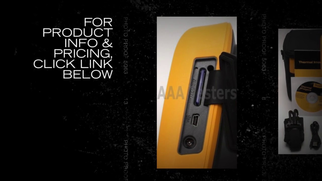 Fluke Ti110 30Hz Infrared Thermal Imager IR - YouTube