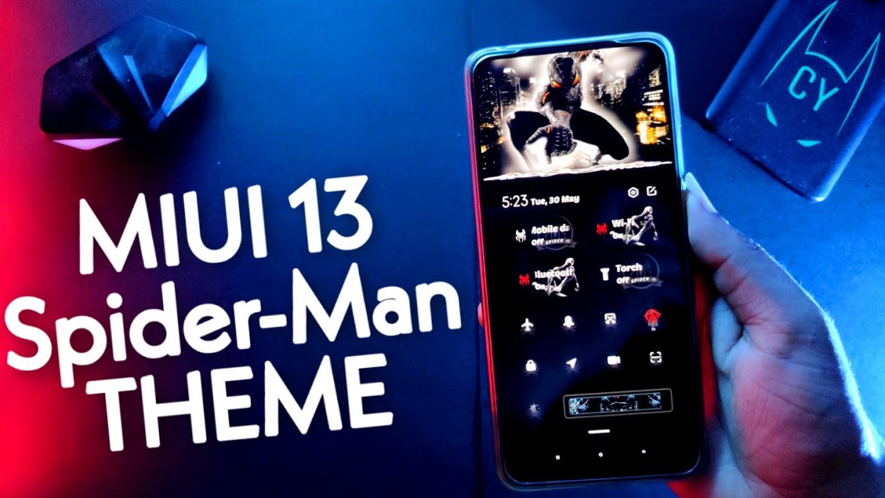 New Miui 13 Spider-Man Theme For Any Xiaomi Device | New Spider Ui ...