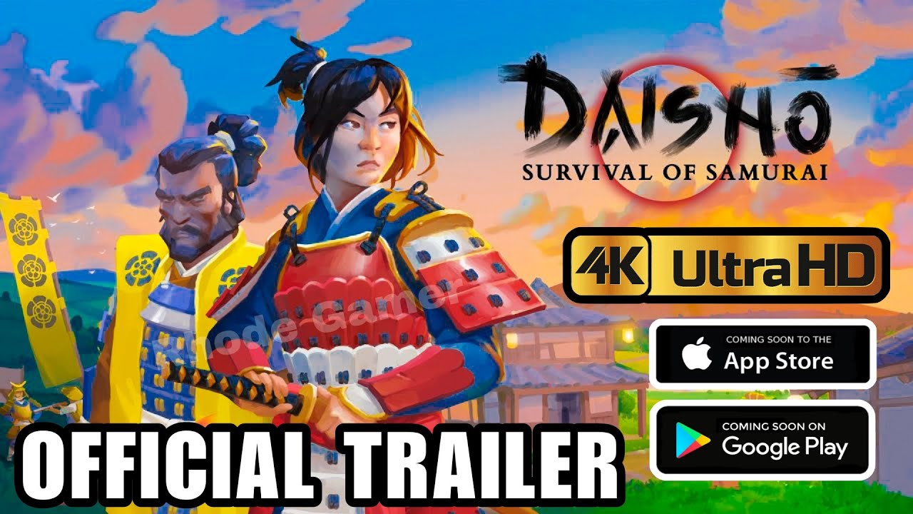 Daisho: Survival of a Samurai Mobile Game | Official Trailer (Android/iOS) #rhodegamer - YouTube