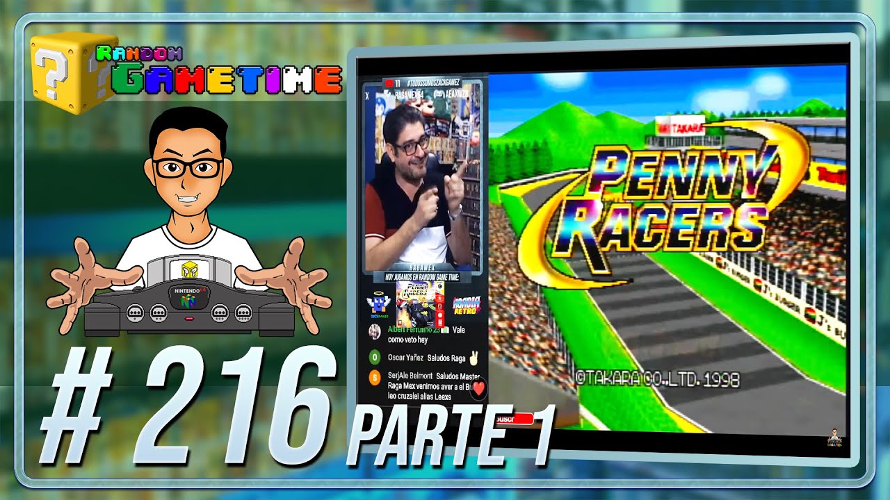 Penny Racers N64 - 🔥 Random Game Time 216 Parte 1 Conocemos el juego ...