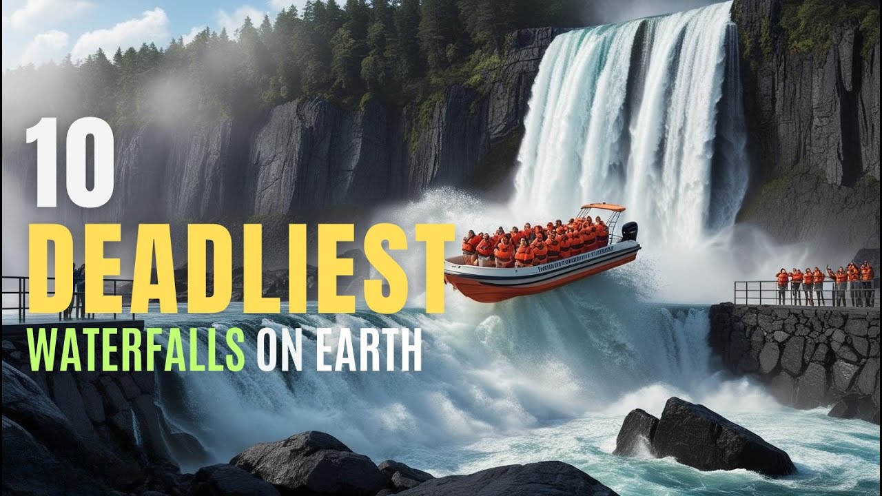 10 Waterfalls That Are Way More Dangerous Than You Think - YouTube