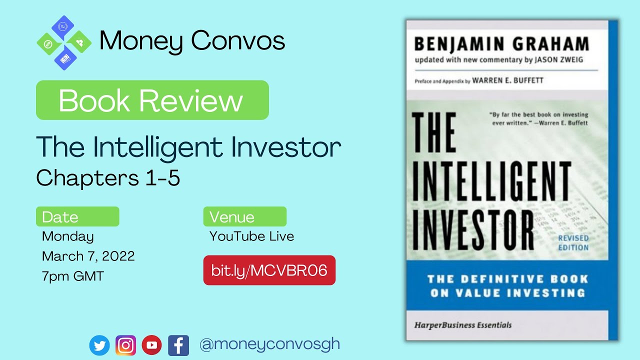 Book Review: The Intelligent Investor Chapters 1-5 - YouTube