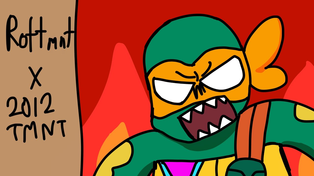 Cooking lessons for 2012 Leo || Rottmnt x 2012 Tmnt crossover Animatic ...