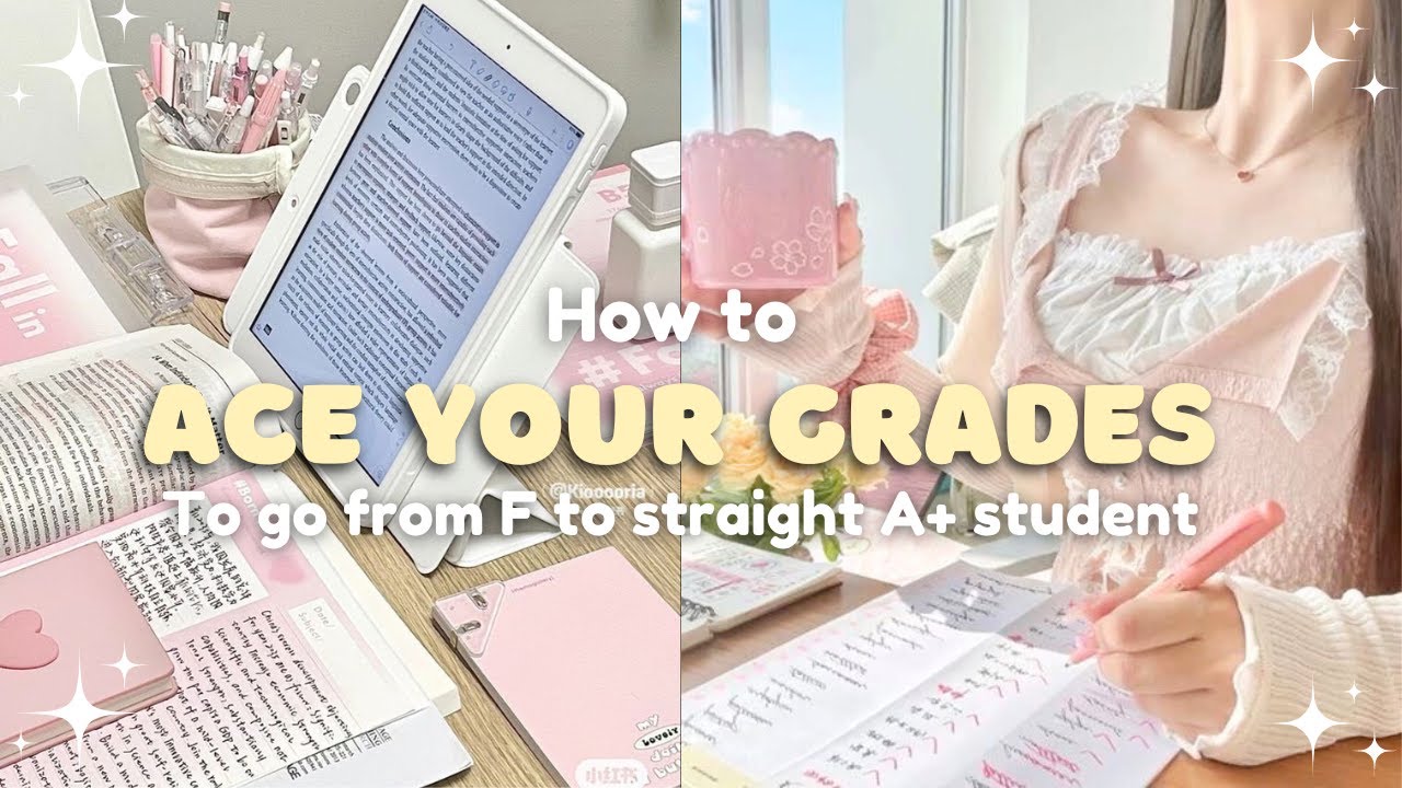 How to ace your grades: Become a straight A+ Student 💯study tips and ...
