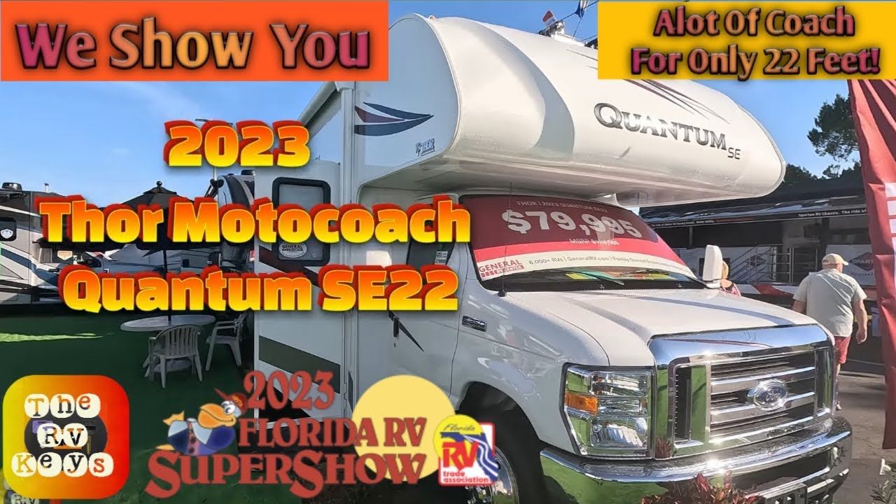 🌟Alot of Coach For 22 Feet! 2023 Thor Motorcoach Quantum SE22 @ The ...