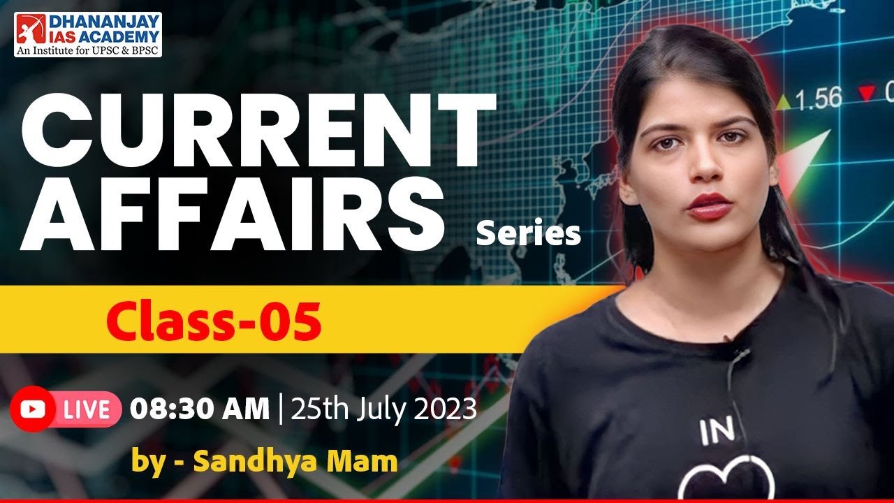 Daily Current Affairs | Important Questions | Class 05 | by Sandhya Mam - YouTube