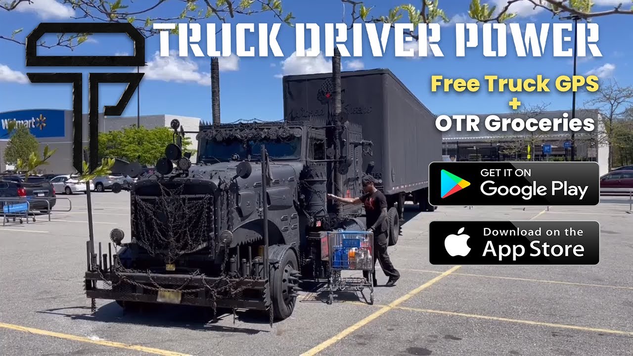 Truck Driver Power (TDP) Groceries Featuring Wicked Intent Semi - YouTube
