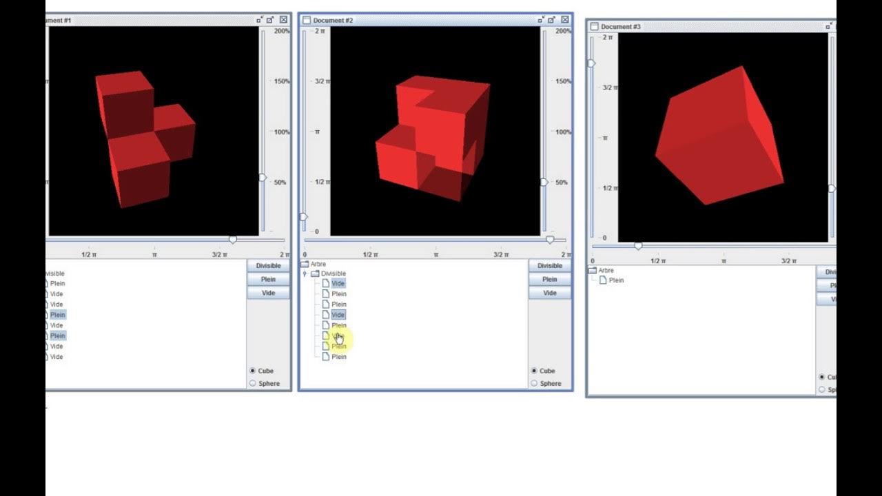 Java3D - Arbre Octal - YouTube