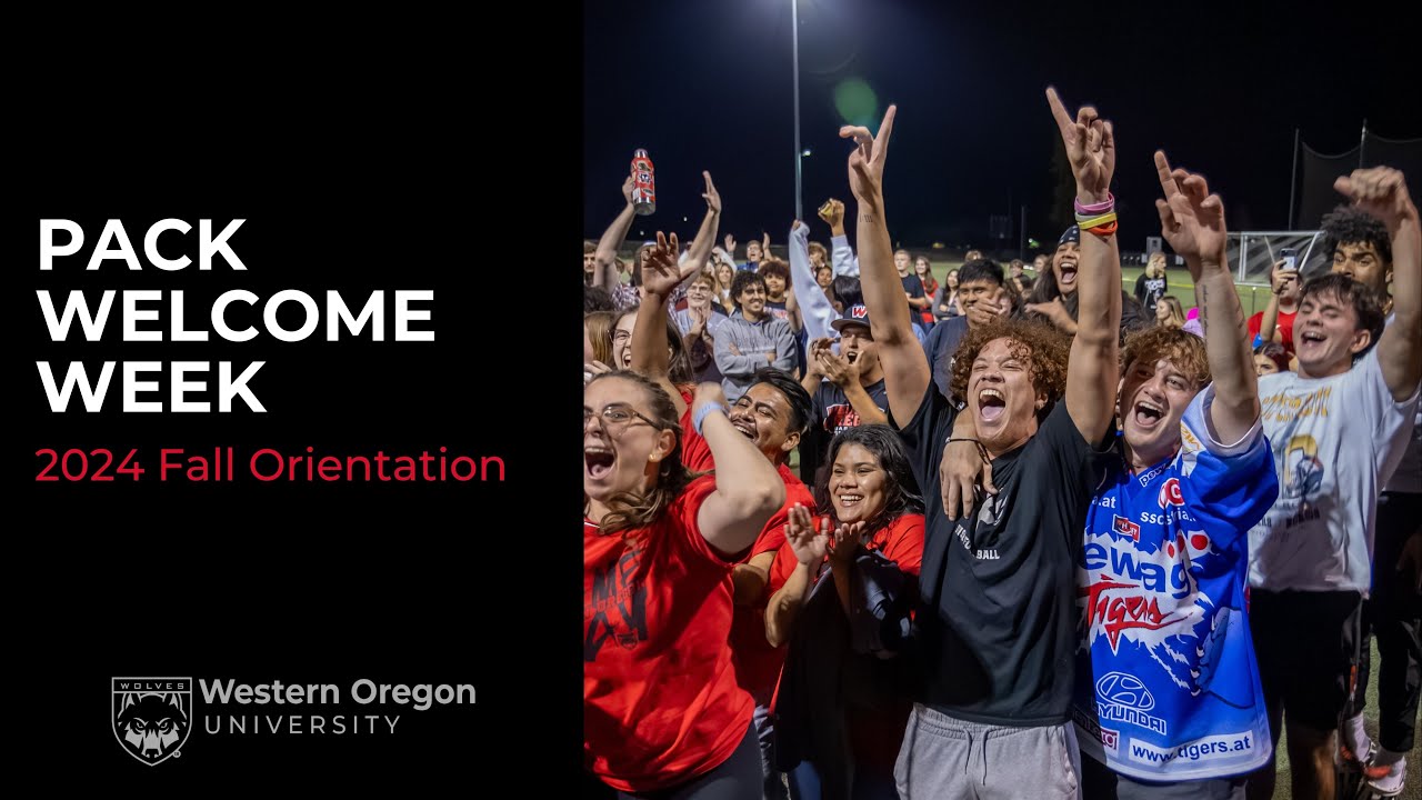 PACK Welcome Week 2024 | Western Oregon University - YouTube
