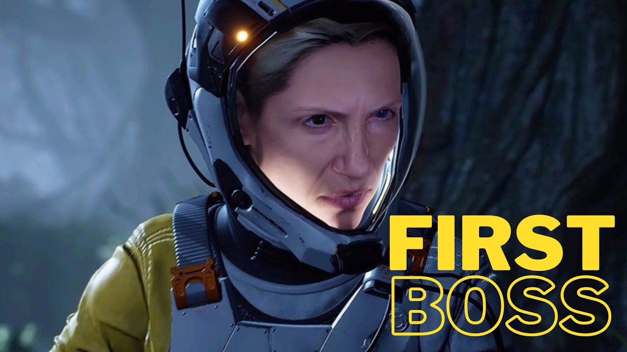 First boss in returnal - YouTube