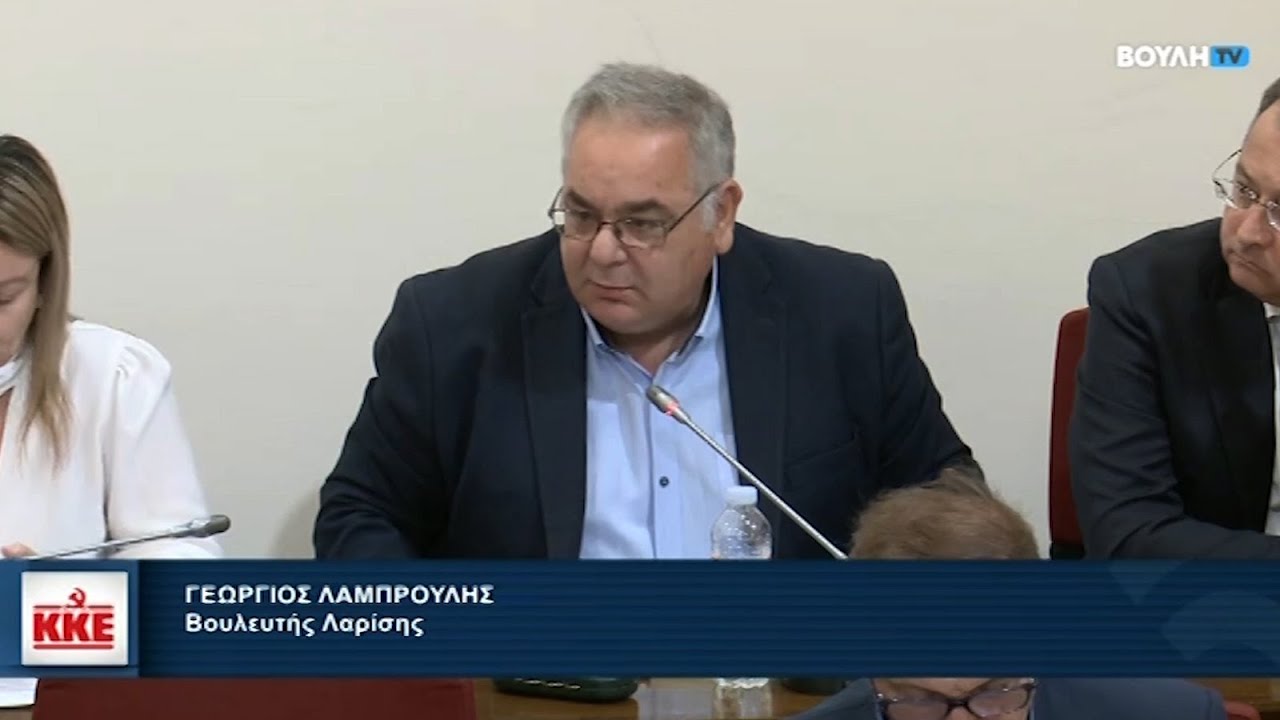 Γ. Λαμπρούλης: Το κράτος αποποιείται τον ρόλο του ως εγγυητής ...