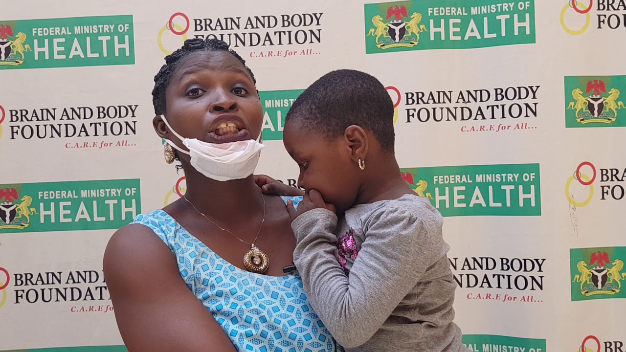 Audrey Sunday Follow up Clinic video(Difficulty in talking and working ...