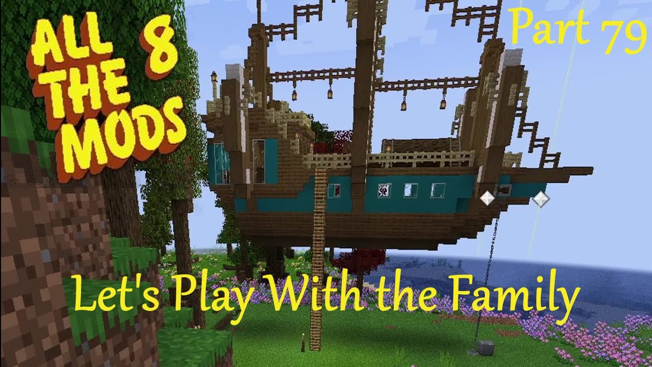 Minecraft All the Mods 8 With the Family Part 79 - EnderStorage and ...