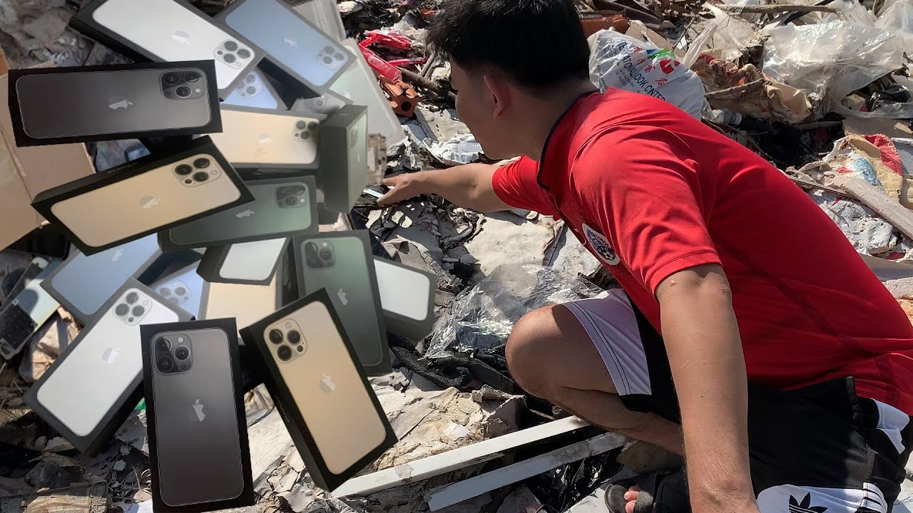 Restoration Abandoned Destroyed Phone Found From Rubbish | A lot of ...