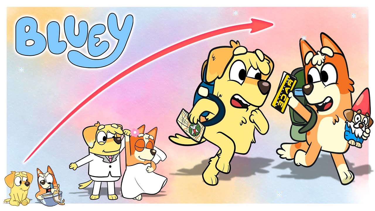 Bluey Heeler Growing up EVOLUTION | Tide WORLD - YouTube