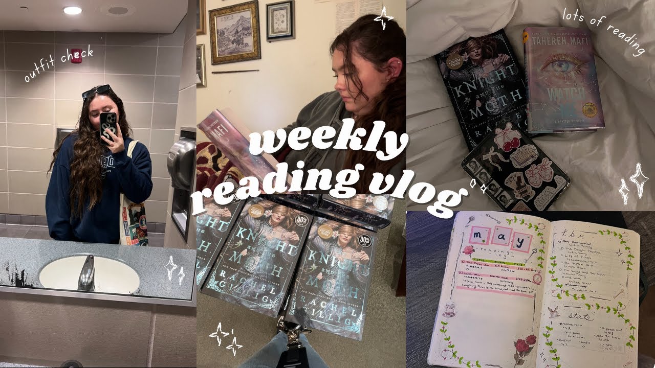 reading vlog | reading new releases, a new favorite, finally reading ...
