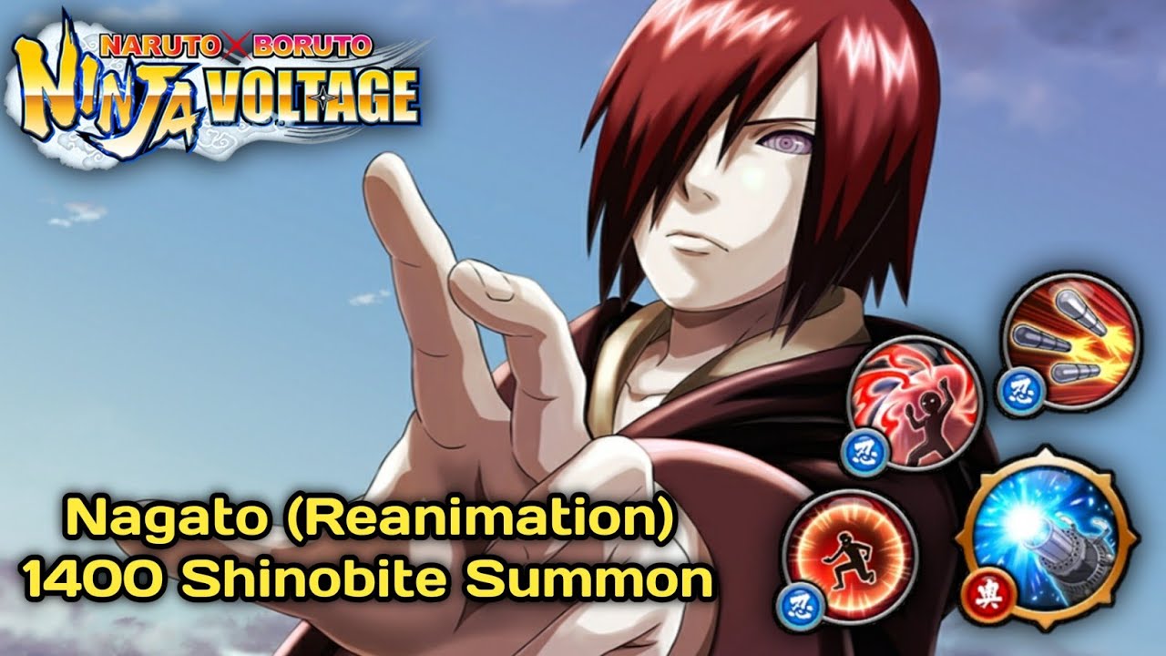 Nagato (Reanimation) Summon 1400 Shinobite | Naruto X Boruto Ninja ...