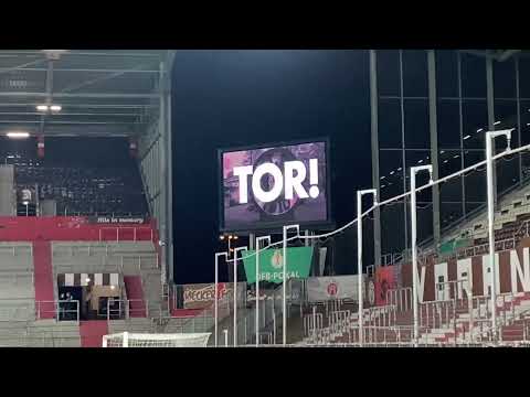 Jubel !  Irre !! Wahnsinn das 1:0 FC. St. Pauli gegen BVB - live vom Millerntor 18.01.2022 DFB Pokal