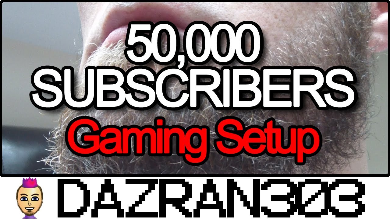 50,000 Subscriber Special - Gaming Setup - YouTube