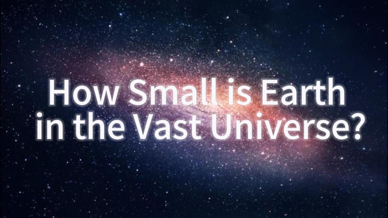 The Pale Blue Dot: How Small is Earth in the Vast Universe? - YouTube